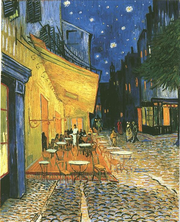 cafe terrace at night #257407 - uludağ sözlük galeri